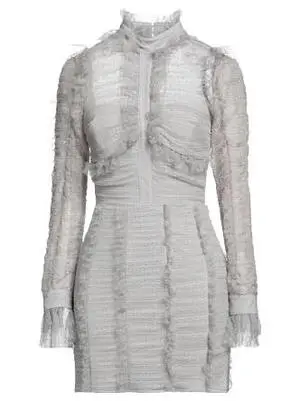 Elisabetta Franchi Polyester Mini Dress - Grey