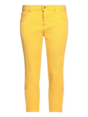 Dsquared2 DSQUARED2 Straight Leg Pants Yellow