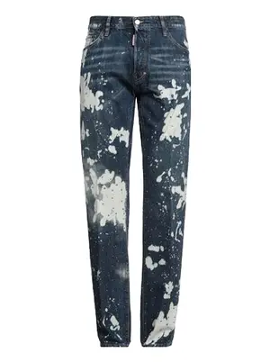 Dsquared2 Cotton Straight-leg Jeans - Blue