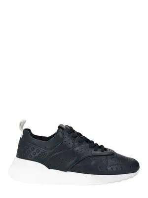TOD'S TOD'S Leather Low-Top Sneakers Blue