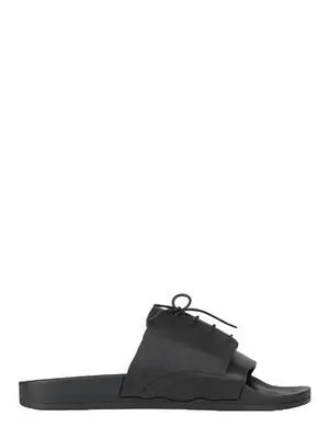 MAISON MARGIELA Rubber Slide Sandals - Black