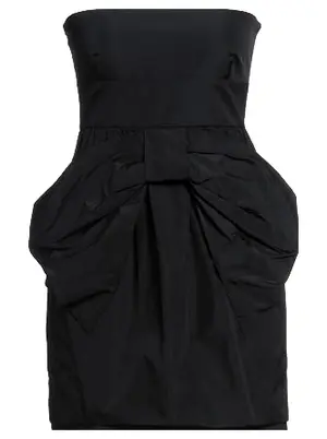 Red Valentino Mini Trapeze Dress Black