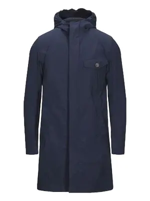 Herno Overcoat & Trench Coat - Blue