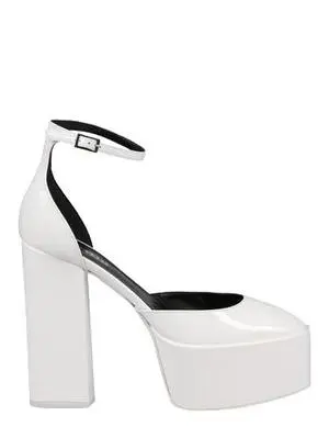 Paris Texas Pumps In Leather White