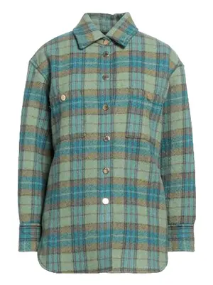 SANDRO Shirt In Light Virgin Wool