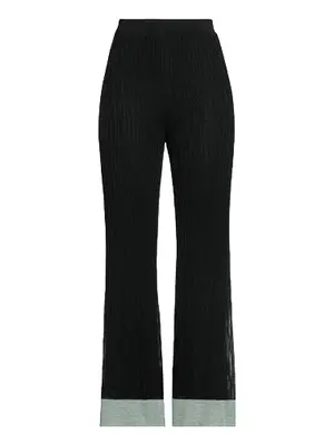Missoni M Missoni Flared Knit Pants Black