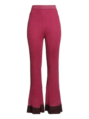 Missoni Flared Knit Pants - Magenta