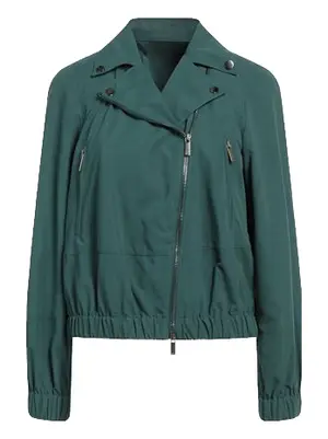 Emporio Armani EMPORIO ARMANI Biker Jacket Green