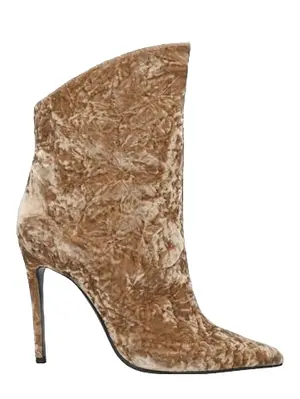 ALDO CASTAGNA Textile Fiber Ankle Boots - Beige