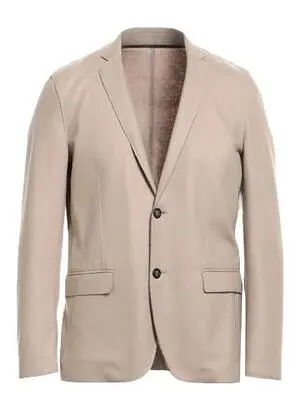 PAOLO PECORA Blazer Size Virgin Wool - Beige