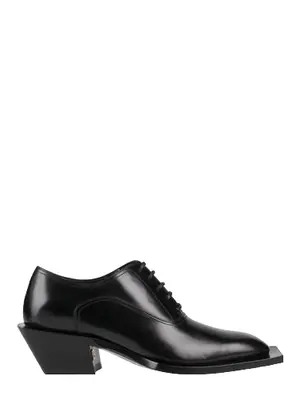 Dolce & Gabbana Lace-up Leather Oxfords - Black