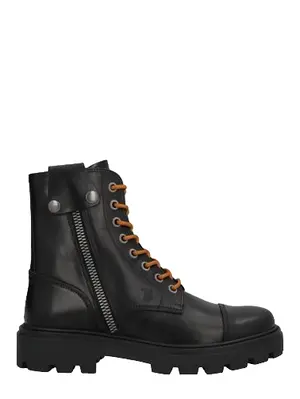TOD'S Ankle Combat Boots - Black