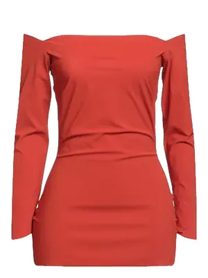 Chiara Boni La Petite Robe Off-the-shoulder Top - Red