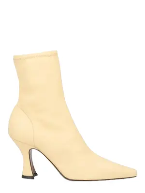 NEOUS Soft Leather Ankle Boots - Beige