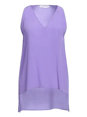 SIMONA CORSELLINI SIMONA CORSELLINI Crepe Top Purple