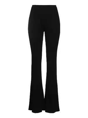 Versace VERSACE Knitted Flared Pants Black