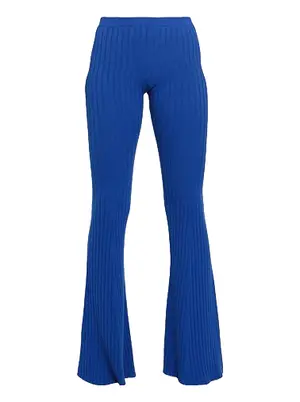 Versace Knitted Flared Pants - Blue