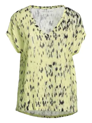 Majestic Filatures Printed T-shirt - Yellow