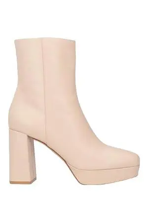 GIANVITO ROSSI Leather Ankle Boots - Pink