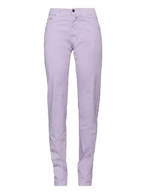 JACOB COHЁN Gabardine Pants - Purple