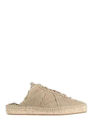 MAISON MARGIELA Military Green Textile Espadrilles Beige