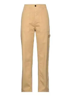 FORTELA Straight-Leg Cotton Trousers Beige