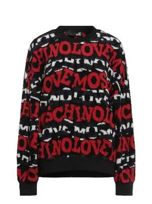 Moschino Graphic Print Sweatshirt - Black