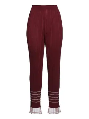 Missoni Two-tone Flared Trousers - Red