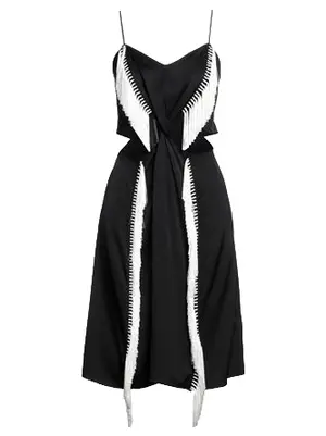Burberry Midi Dress - Black