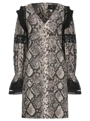 Roberto Cavalli Mini Dress - Beige