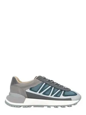 MAISON MARGIELA Sneakers In Leather And Textile Fibers Grey