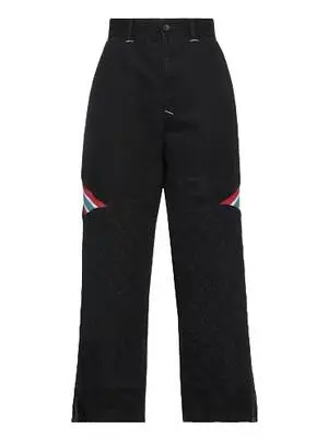 INCOTEX RED X FACETASM Wide Leg Pants - Black