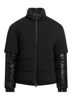 44 LABEL GROUP Polyamide And Cotton Puffer Jacket - Black