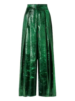 PATBO PATBO High Waisted Velvet Pants