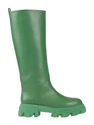 GIA BORGHINI GIA X PERNILLE TEISBAEK Bovine Leather Boots Green