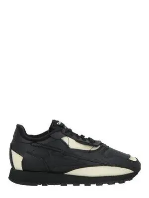 MAISON MARGIELA X REEBOK Leather And Textile Sneakers - Black