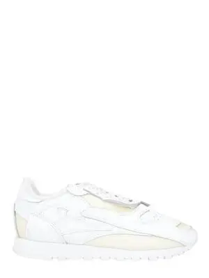 MAISON MARGIELA X REEBOK Leather And Textile Sneakers - White