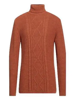 Roberto Cavalli Turtleneck Knit Top - Red
