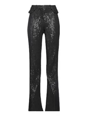 THE MANNEI THE MANNEI Flared Trousers Black