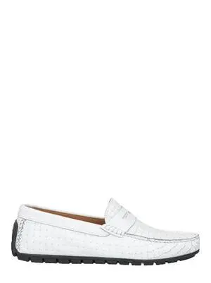 BALDININI Soft Leather Loafers - White