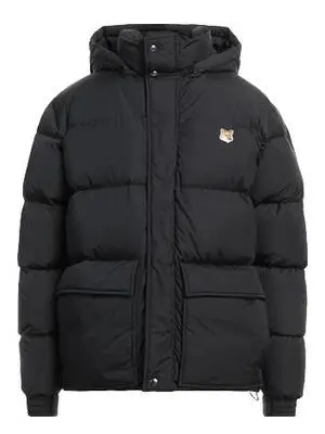 Maison Kitsuné Puffer Polyamide Jacket Black