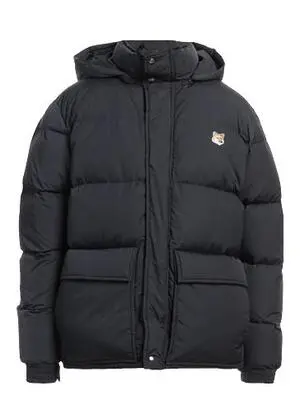 Maison Kitsuné Puffer Polyamide Jacket Blue