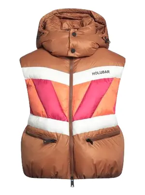 HOLUBAR HOLUBAR Polyamide Vest Brown