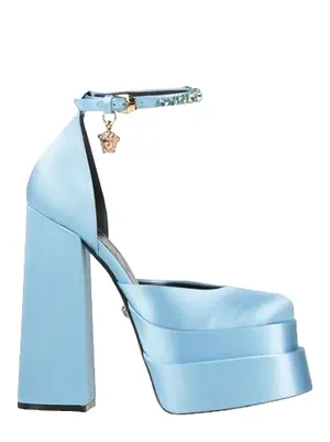 Versace Ankle-Strap Pumps Blue