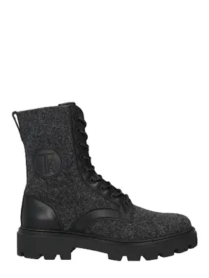 TOD'S Lace-up Ankle Boots - Black