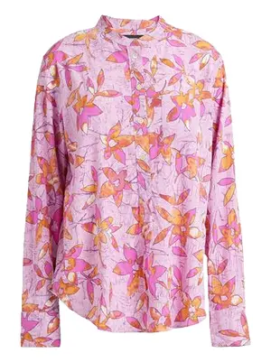 Isabel Marant Shirt In Viscose, Silk, And Elastane Pink