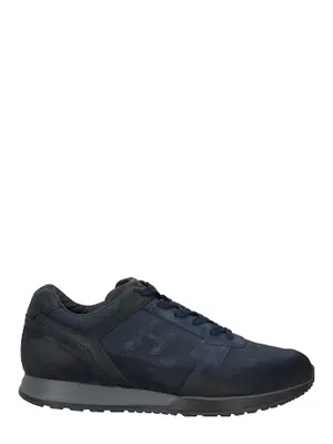 Hogan Leather Sneakers Navy Blue