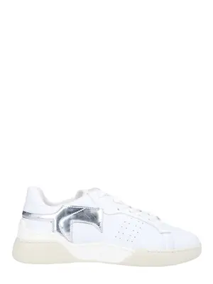 TOD'S Leather Low-top Sneakers - White