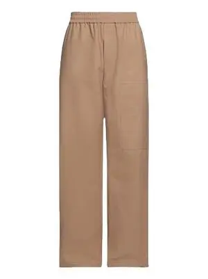 OFF-WHITE™ OFF-WHITE™ Regular Fit Wide Leg Pants Beige