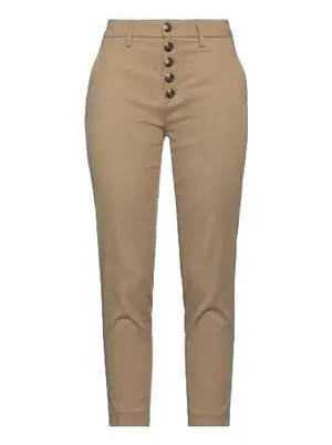 DONDUP Tapered Lyocell Blend Pants - Beige